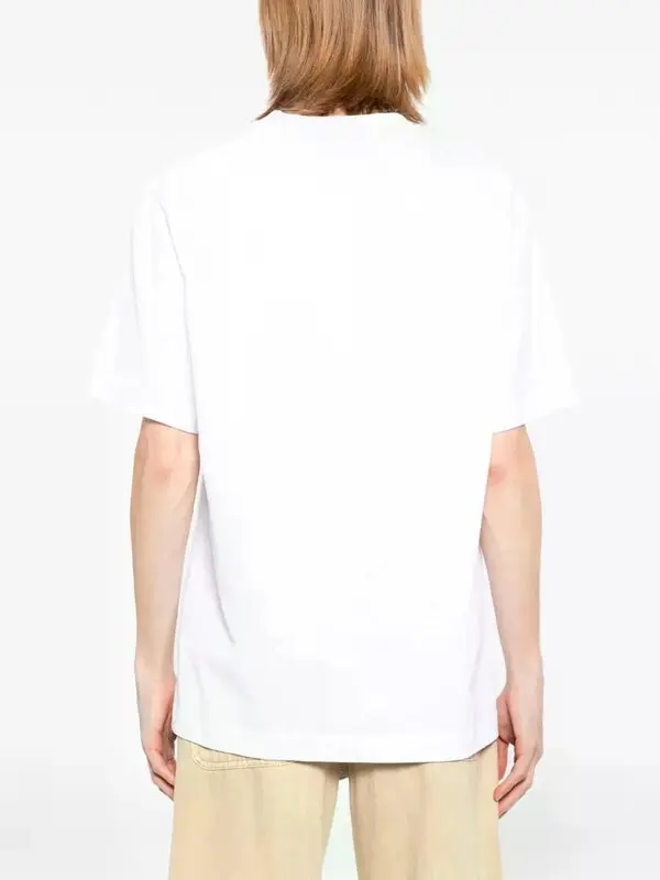 Jacquemus Le T-shirt Gros Grain Top - White