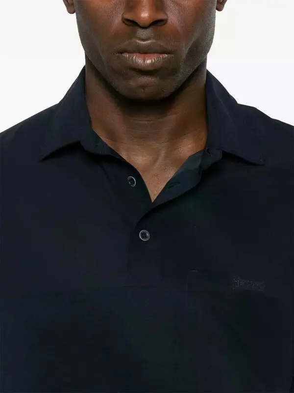 Herno Logo-debossed Polo Shirt