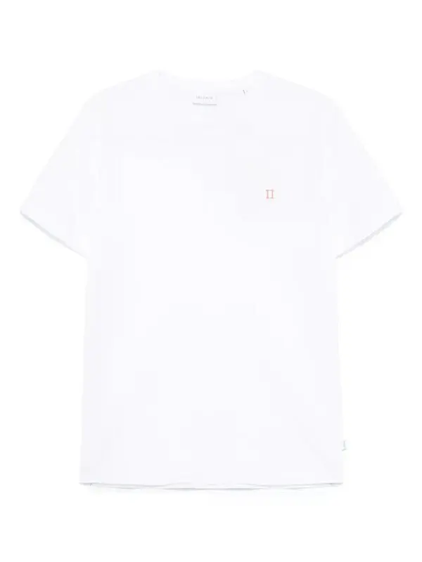 LES DEUX Logo-embroidered T-shirt