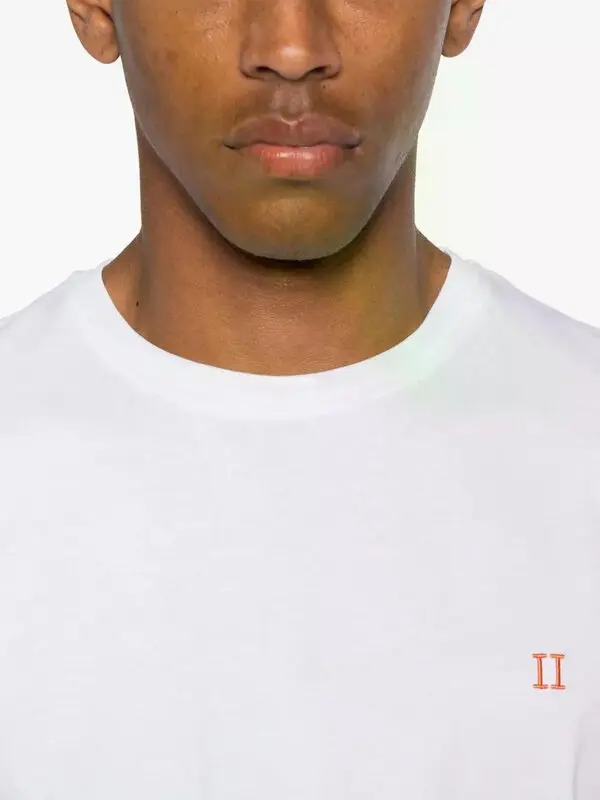 LES DEUX Logo-embroidered T-shirt