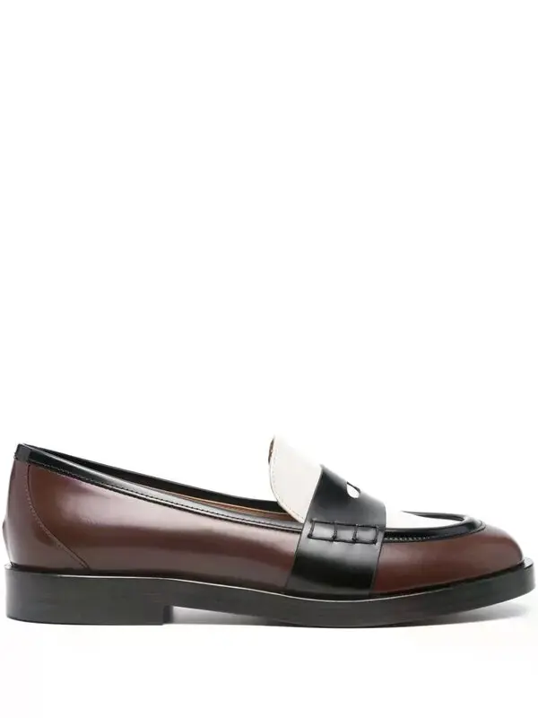 Roberto Festa Aliah Leather Loafers - Brown