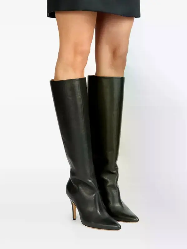 MAISON MARGIELA Leather Knee-high High Heel Boots