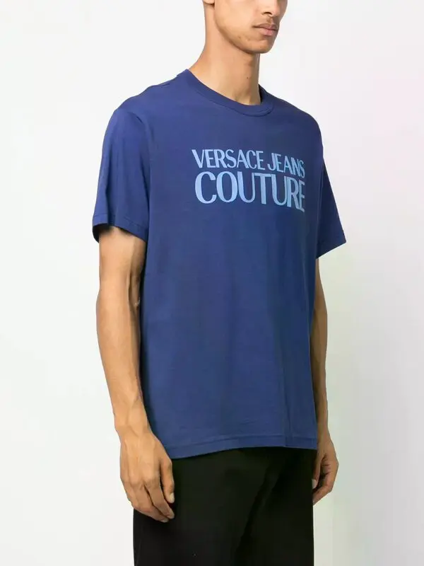 Versace Logo-print Cotton T-shirt