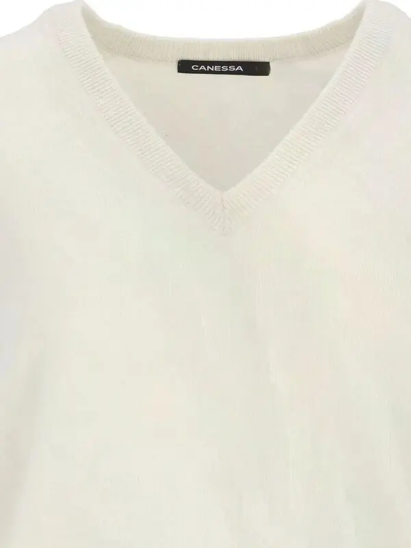 CANESSA Cashmere V-neck Sweater