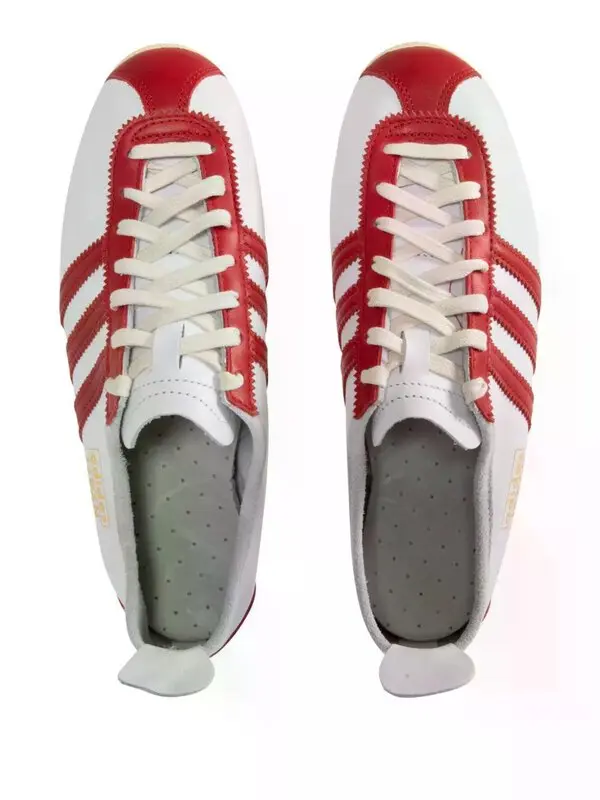 Adidas Japan Leather Lace-up Sneakers - White
