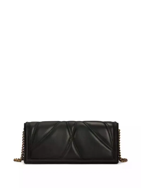 Dolce & Gabbana Devotion Quilted Shoulder Bag - Black