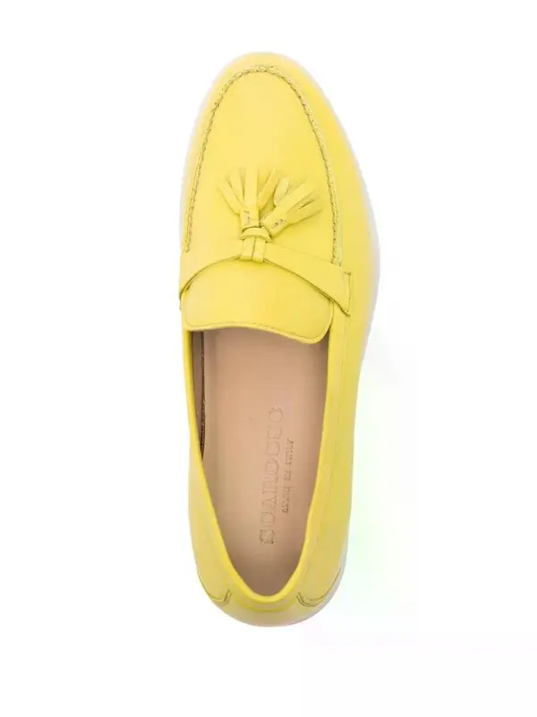 SCAROSSO Leandra Leather Loafers