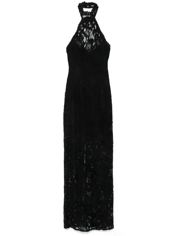 MANURI Cherie Lace Overlay Dress