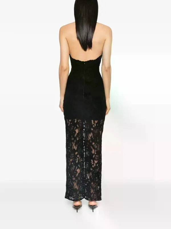 MANURI Cherie Lace Overlay Dress