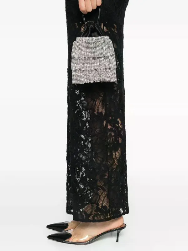 MANURI Cherie Lace Overlay Dress