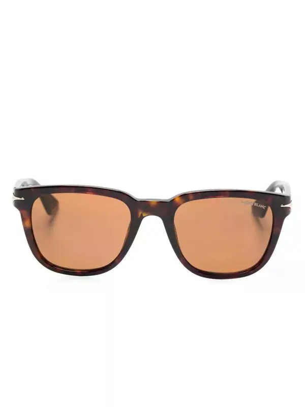 Montblanc Mb0302s Sunglasses - Brown
