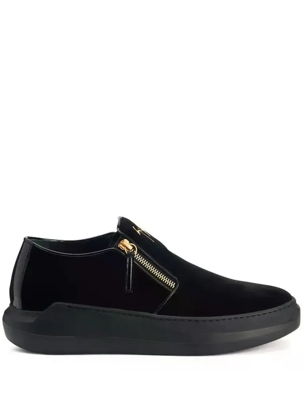 GIUSEPPE ZANOTTI Conley Zip Chunky Sneakers - Black