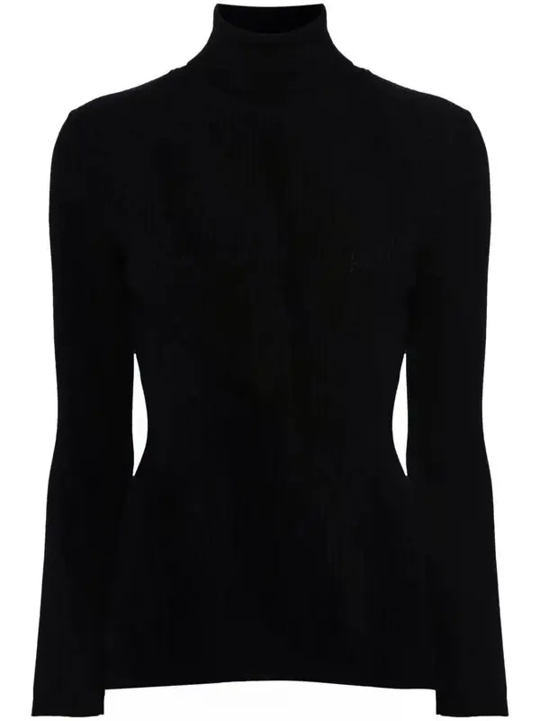 Fusalp Ribbed Knit Roll Neck Sweater
