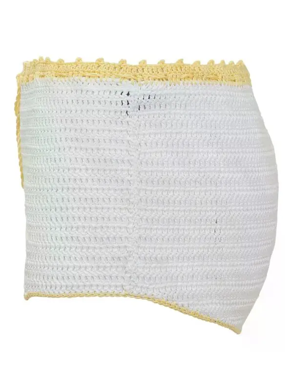 MIXIK Crochet-knit Shorts