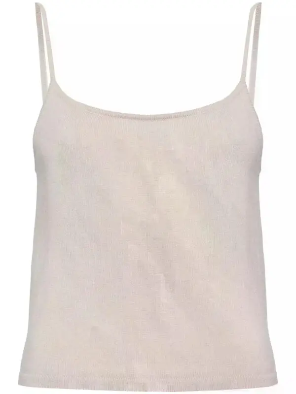 TEDDY CASHMERE Rapallo Knitted Top - Grey
