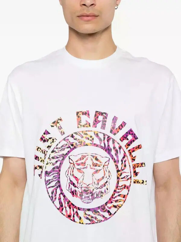 Just Cavalli Logo-print Cotton T-shirt
