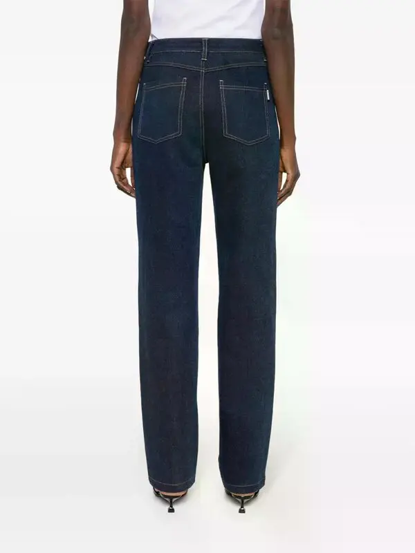 ROTATE BY BIRGER CHRISTENSEN Straight-leg Denim Jeans