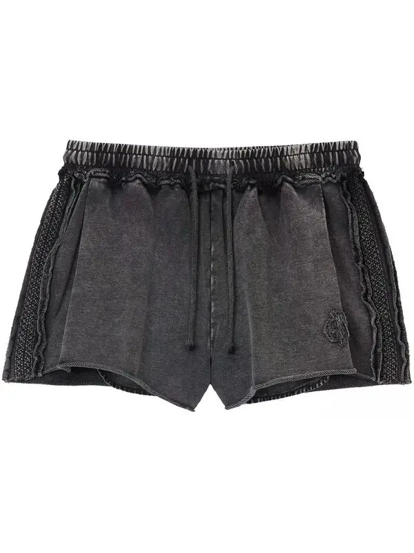 MUSIUM DIV. Cotton Shorts - Black