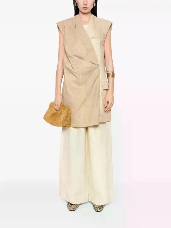 UMA WANG Pleat-detailed Trousers