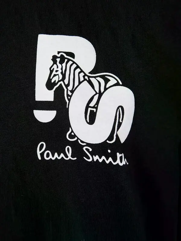 Paul Smith Logo-print T-shirt - Black
