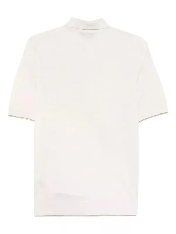 DELL'OGLIO Fine-knit Polo Shirt