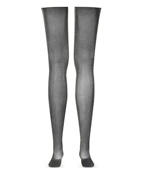 MAISON CLOSE Lurex Detail Stockings
