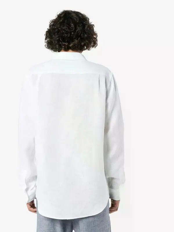 Vilebrequin Long-sleeve Linen Shirt - White