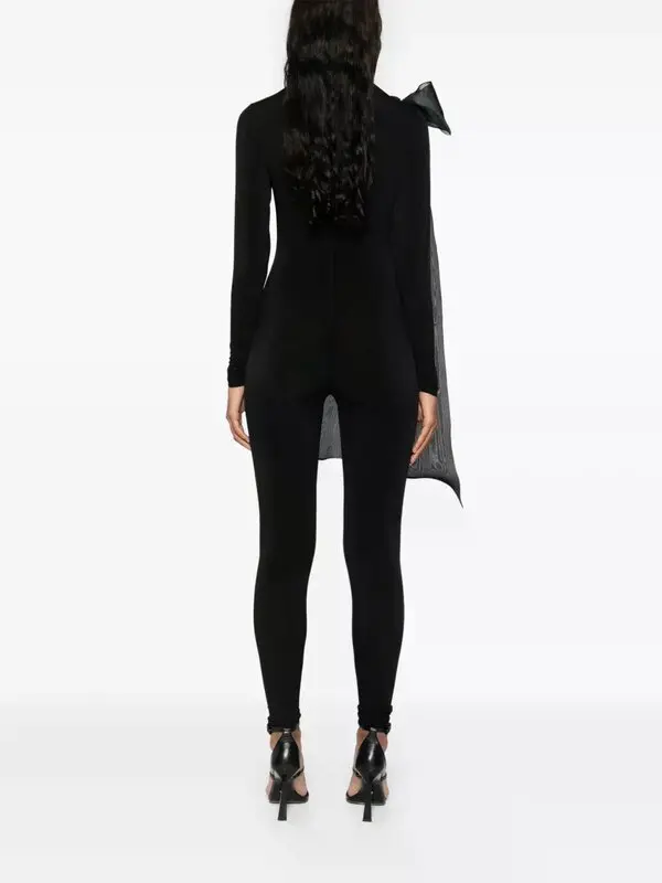 ATU BODY COUTURE Ruched Draped Jumpsuit