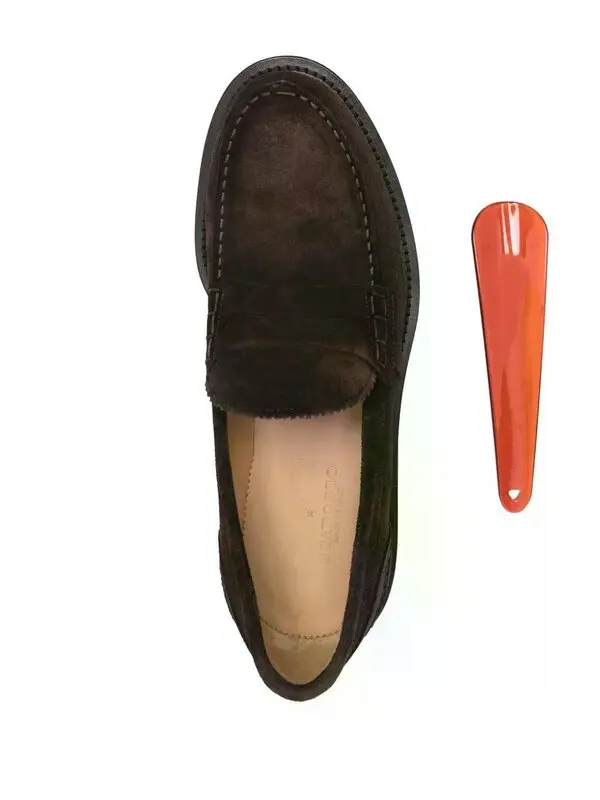 SCAROSSO Wooster Ii Suede Loafers
