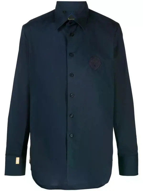BILLIONAIRE Embroidered-motif Long-sleeve Shirt