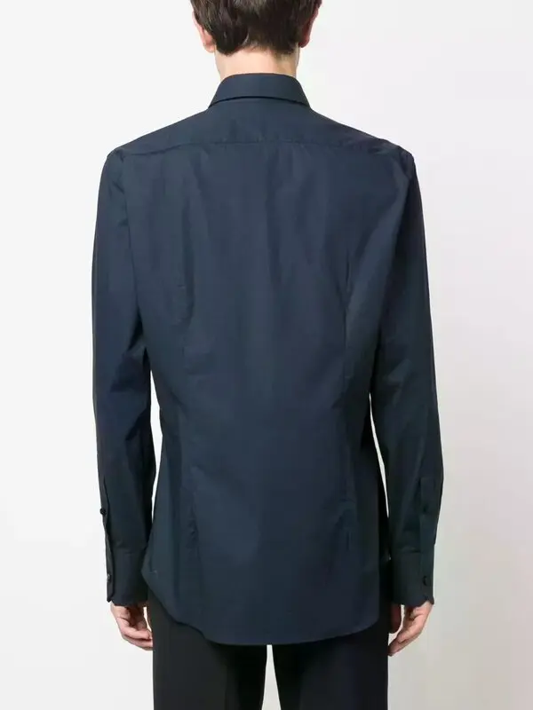 BILLIONAIRE Embroidered-motif Long-sleeve Shirt