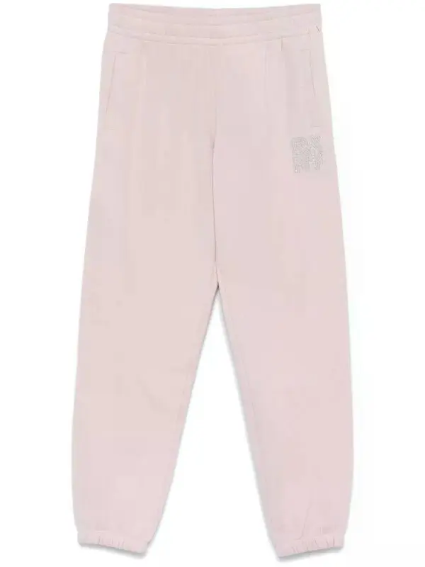 Dkny Rhinestone Logo Joggers