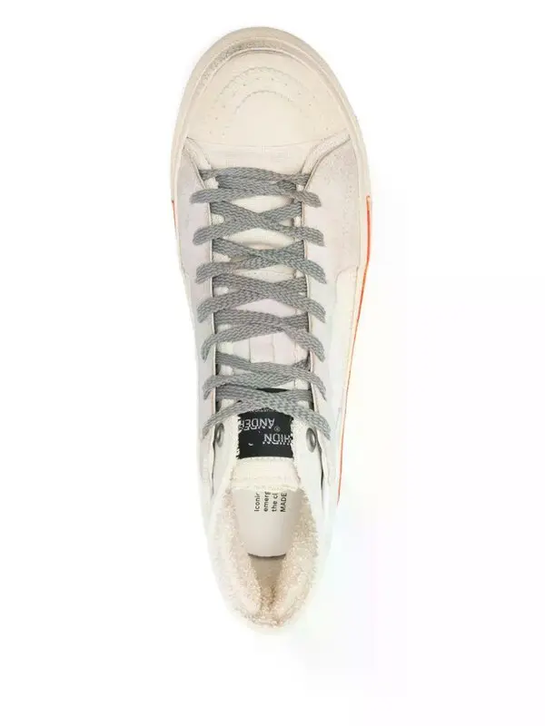 HIDNANDER Baskate High Top Lace-up Sneakers