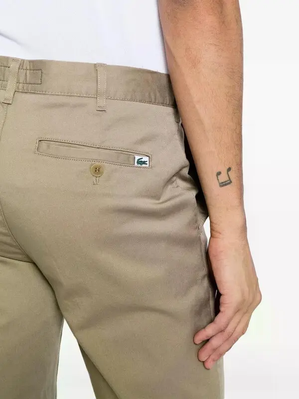 Lacoste Slim-fit Trousers - Brown