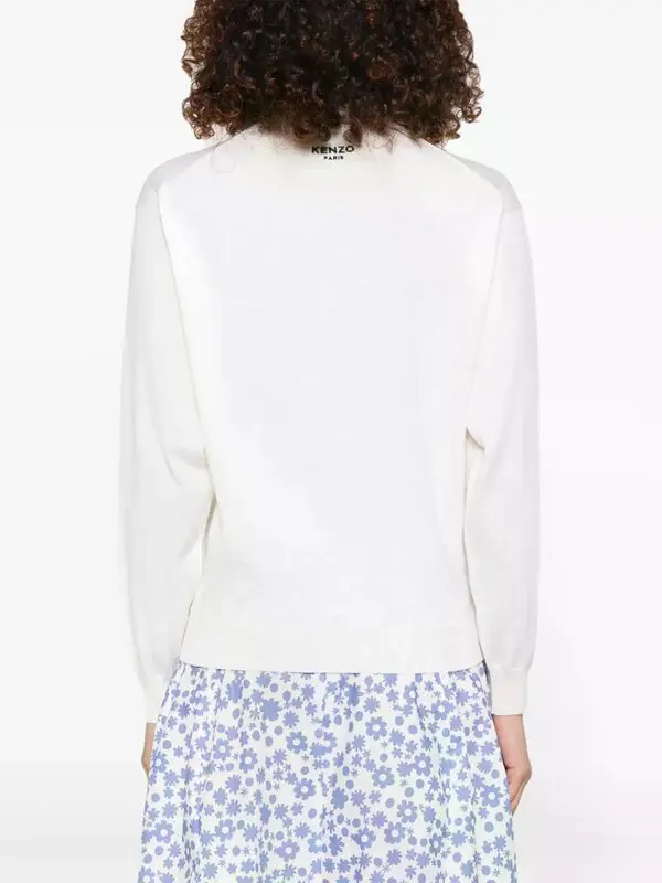 Kenzo Pop Sweater With Logo Patch