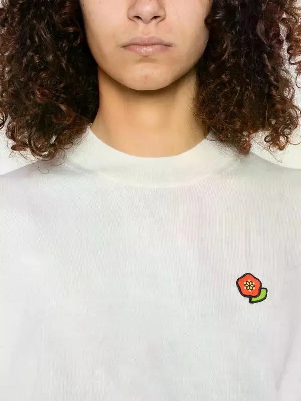Kenzo Pop Sweater With Logo Patch