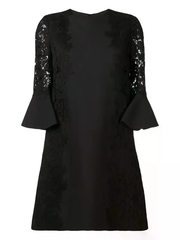 Valentino Garavani Lace Trimmed Dress