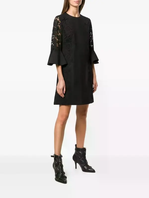 Valentino Garavani Lace Trimmed Dress