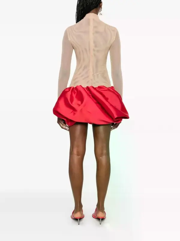 ATU BODY COUTURE Puffball Dress - Neutrals