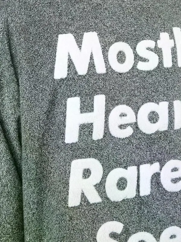 MOSTLY HEARD RARELY SEEN Logo Print Sweatshirt