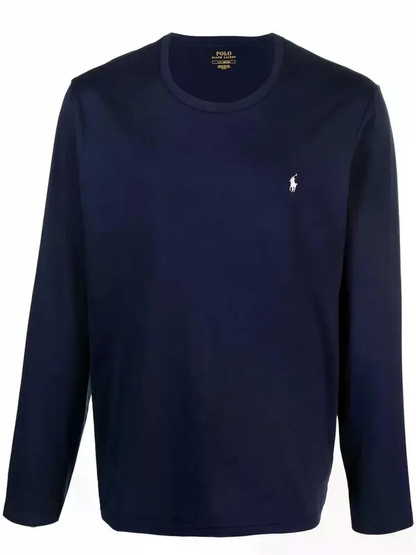 Polo Ralph Lauren Logo-embroidered T-shirt - Blue
