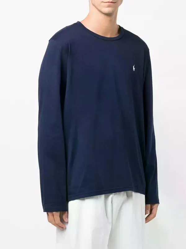 Polo Ralph Lauren Logo-embroidered T-shirt - Blue