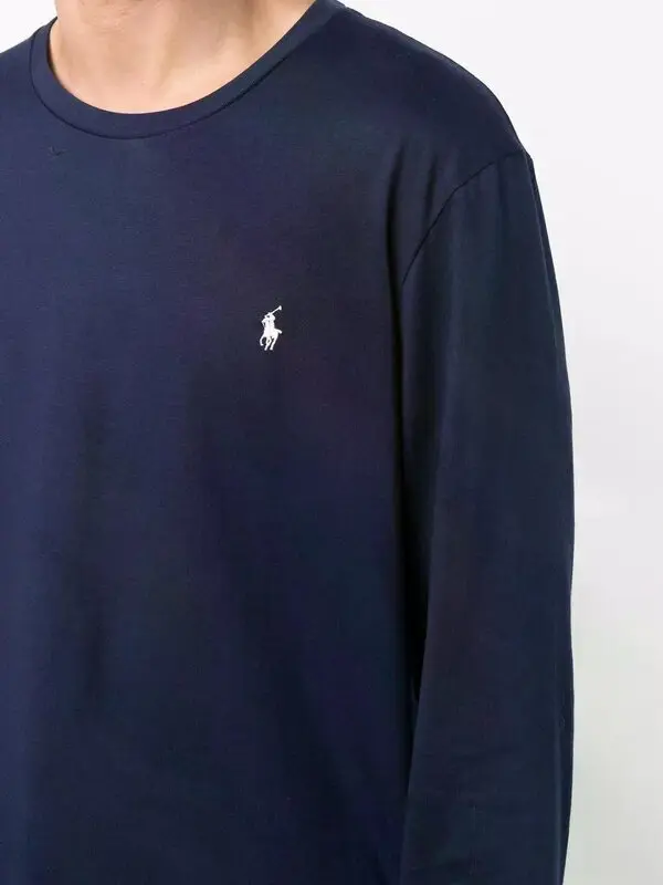 Polo Ralph Lauren Logo-embroidered T-shirt - Blue