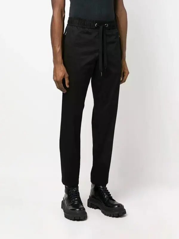 Dolce & Gabbana Dg Essentials Stretch-cotton Track Pants