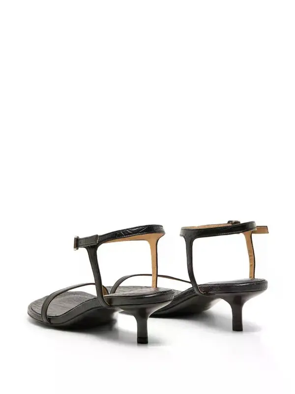 Marsèll Sottiletta Leather Sandals - Black