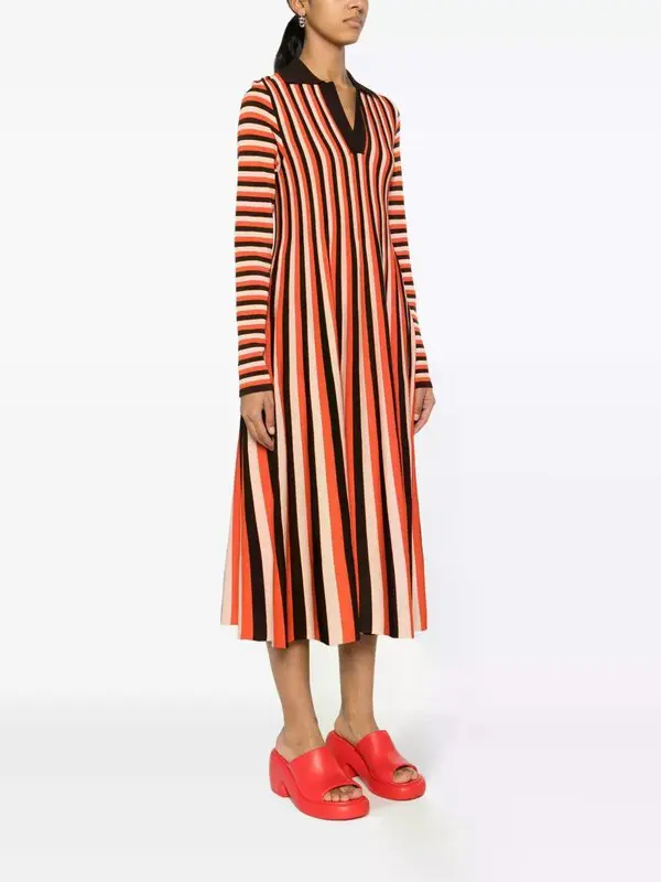 La DoubleJ Plaza Knitted Midi Dress