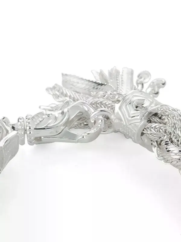 Emanuele Bicocchi Sterling Rope Chain Bracelet