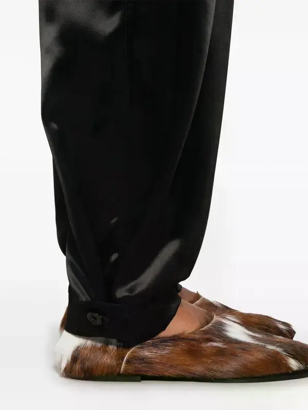 JIL SANDER Satin Palazzo Trousers