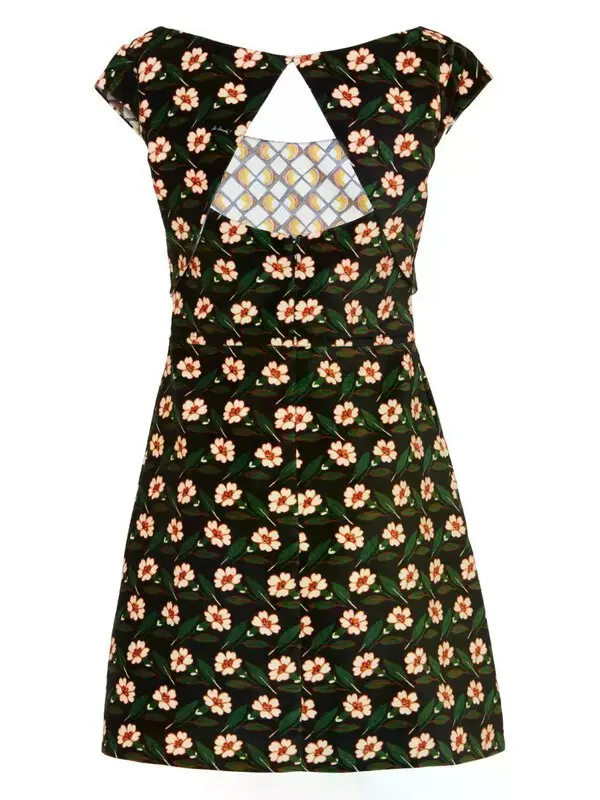 La DoubleJ Arabesque Mini Dress - Black