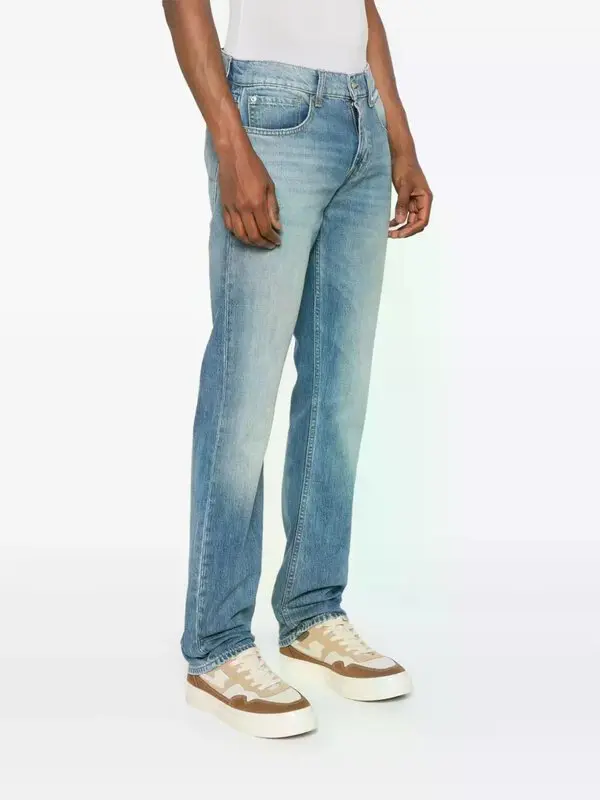 7 For All Mankind Logo Patch Jeans